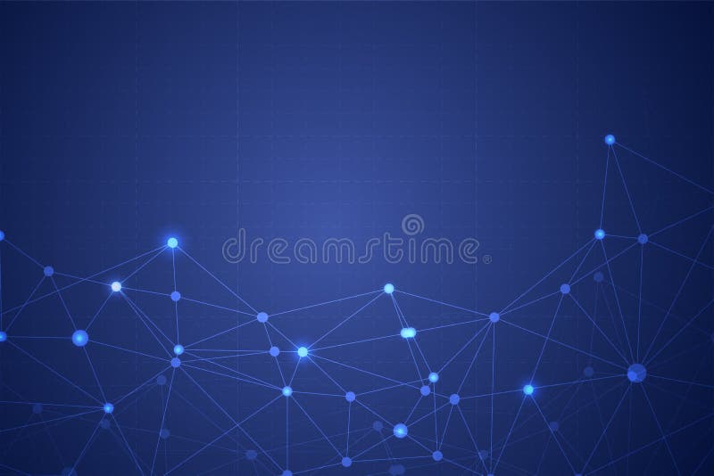 Abstract Line Background .Vector Illustrator. Connection Concept. Data ...