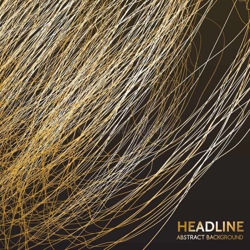 Abstract Line,ball of Thread, Tangled Lines. Vector Illustration. Stock ...