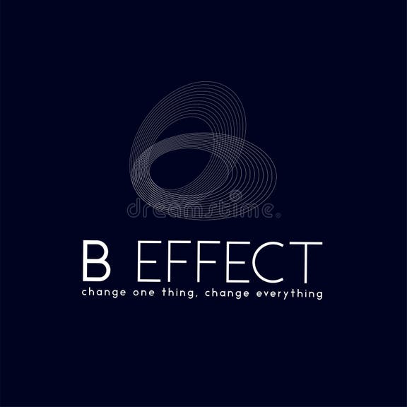 Abstract Line Butterfly Effect Logo Icon Vector Element. Butterfly Logo ...