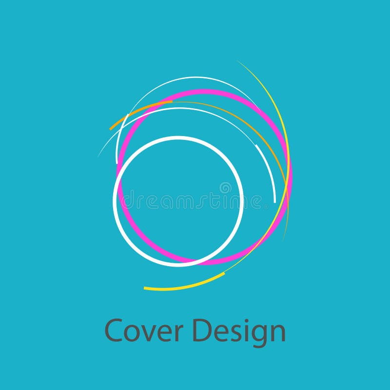 Abstract Line Circle Vector Design Stock Vector - Illustration of color ...