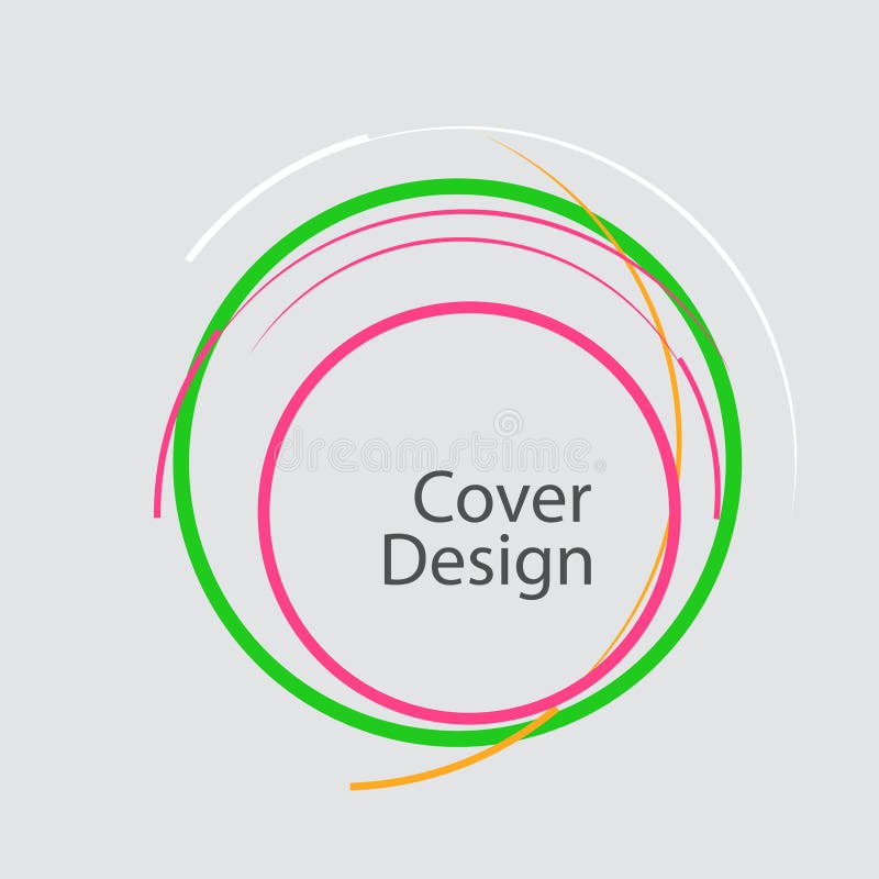 Abstract Line Circle Vector Design Stock Vector - Illustration of line ...