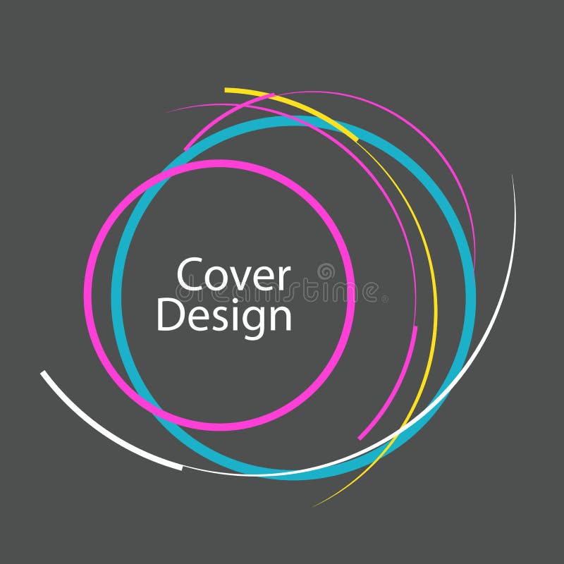 Abstract Line Circle Vector Design Stock Vector - Illustration of light ...