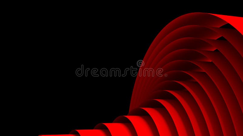 Abstract line 3d shape stock illustration. Illustration of abstract ...