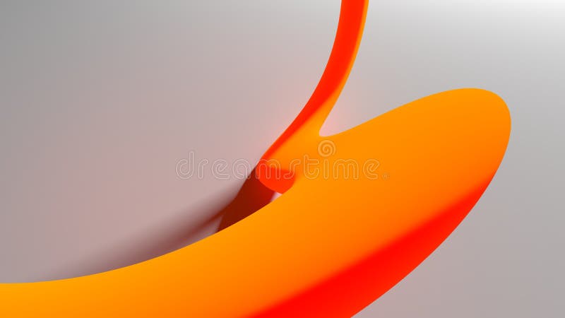 Abstract line 3d shape stock illustration. Illustration of gradient ...