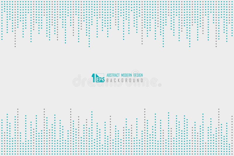 Abstract Line Dot Pattern Design of Technology Pattern Artwork ...