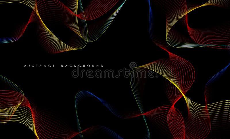 Abstract Line Element Background. Stock Vector - Illustration of ...