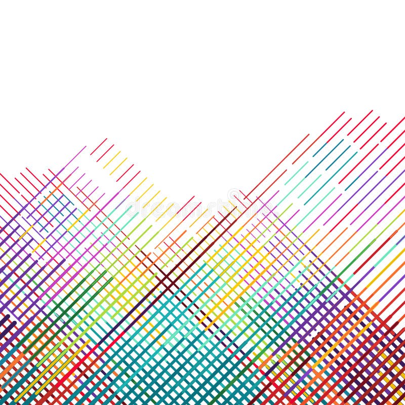 Abstract line stock illustration. Illustration of pattern - 94735905