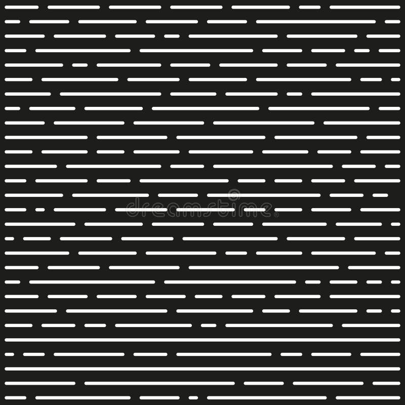 Abstract Line Pattern. Minimalist Striped Texture. Black Geometric Background. Vector ...