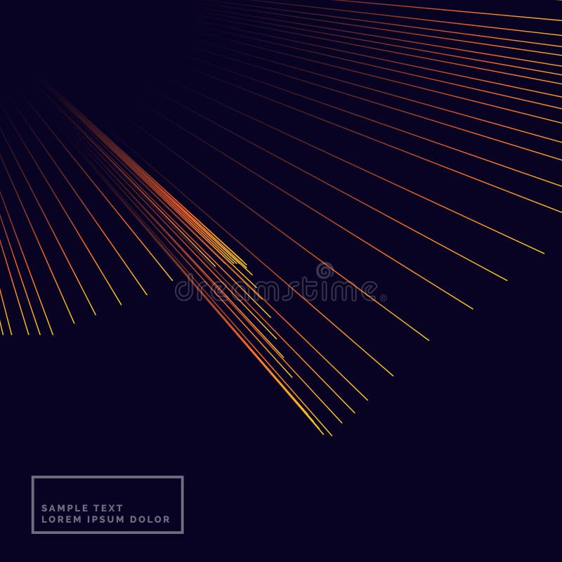 Abstract Line Rays Vector Background Stock Vector - Illustration of ...