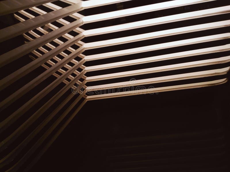 Abstract Line of Shadow Light and Mirror Reflection Stock Photo - Image ...