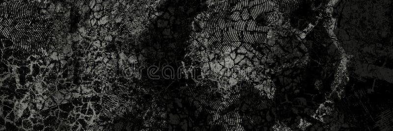 Abstract Line Texture in Abstract Geometric Shapes in Black and White ...