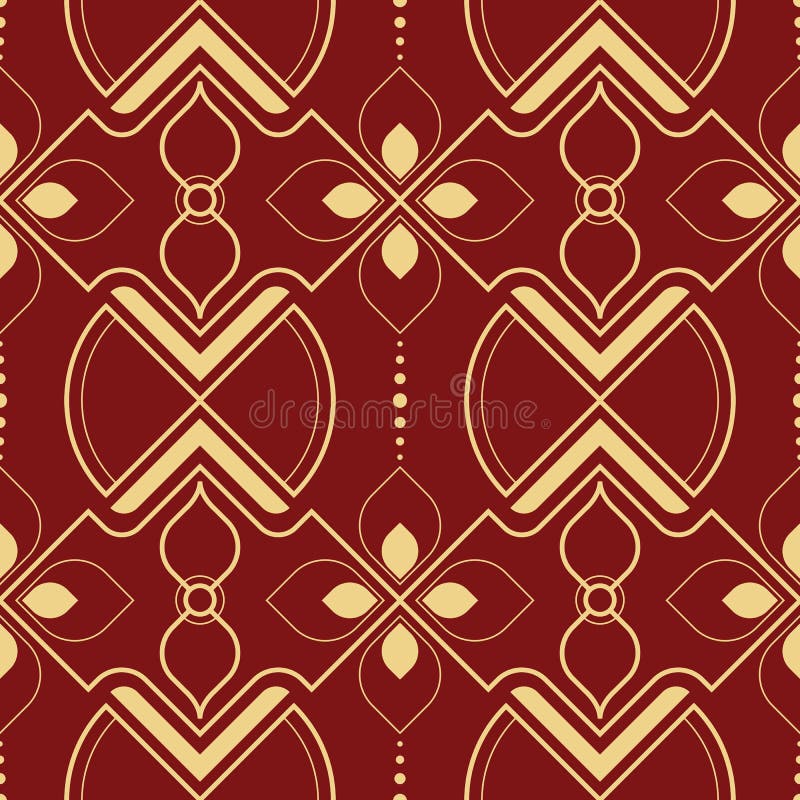 Abstract Line Thai Geometric Pattern Vector Stock Illustrations – 2,352 ...