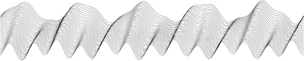 Abstract Line Wave Pattern for Modern Design Projects Stock ...
