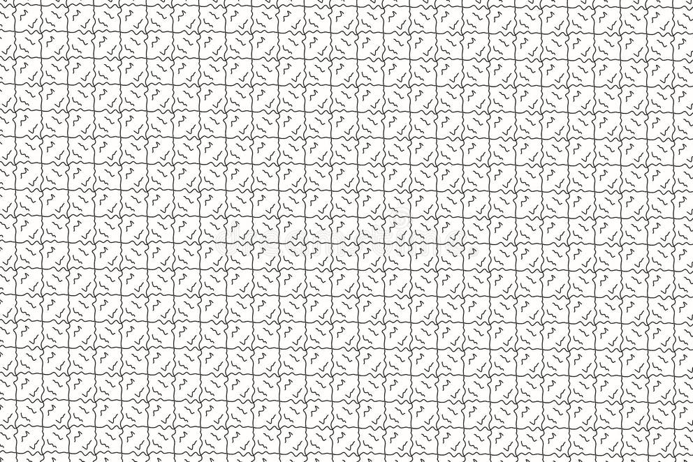 Abstract Line Work Pattern Hand Drawn Squiggly Lines Stock Photo ...