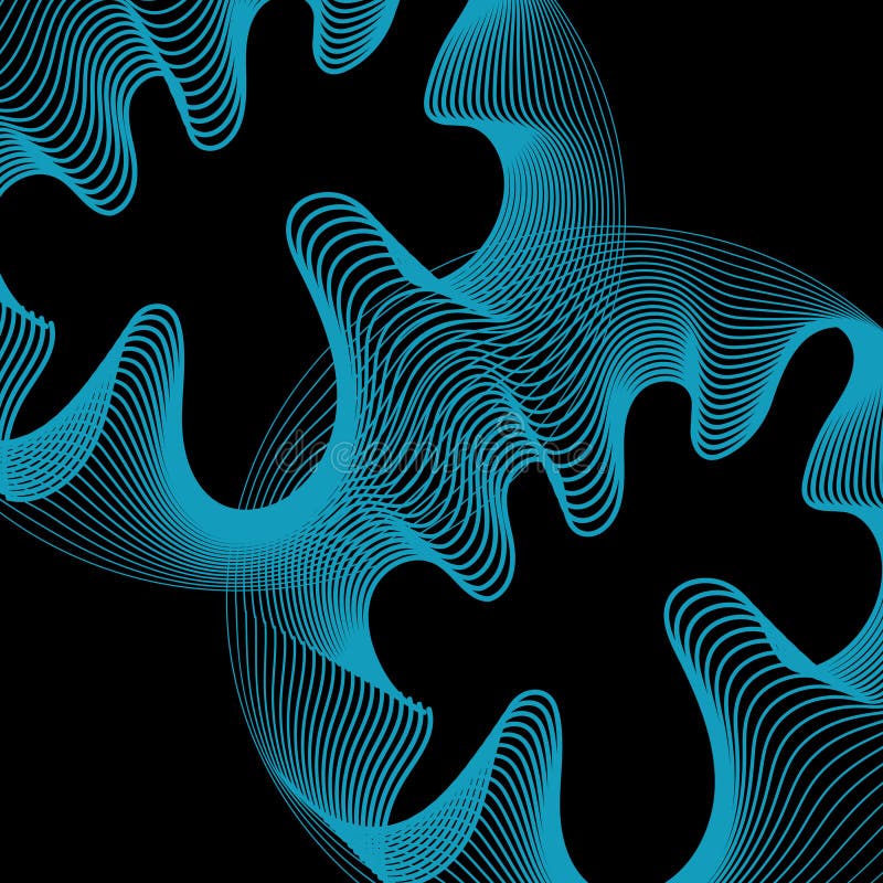 Abstract Linear Background in Blue Color,design Element for Your Ideas ...