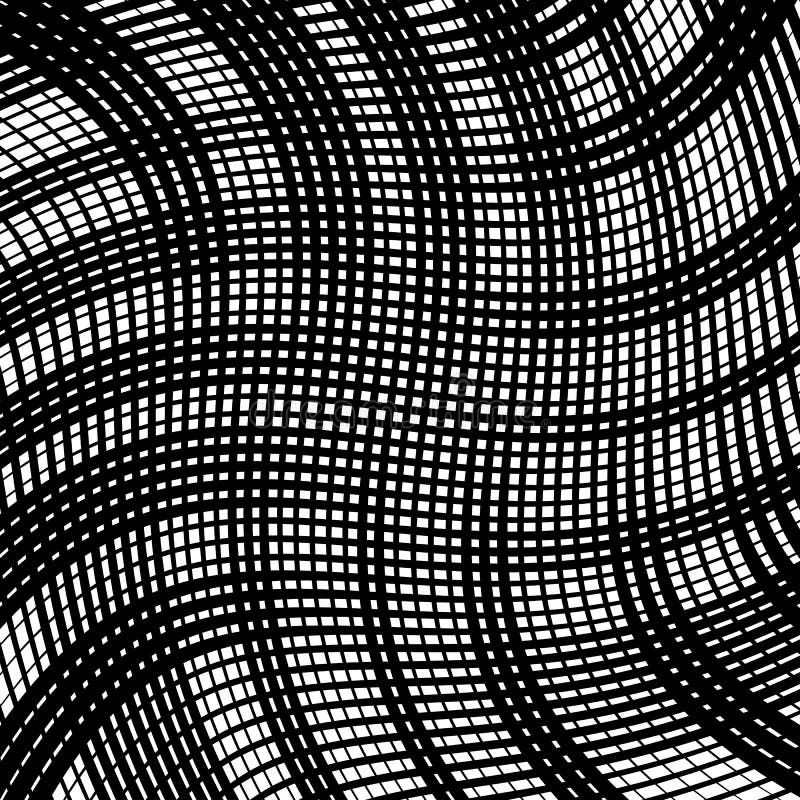 Abstract Linear Black and White Texture. Mesh, Array of Lines Ge Stock ...