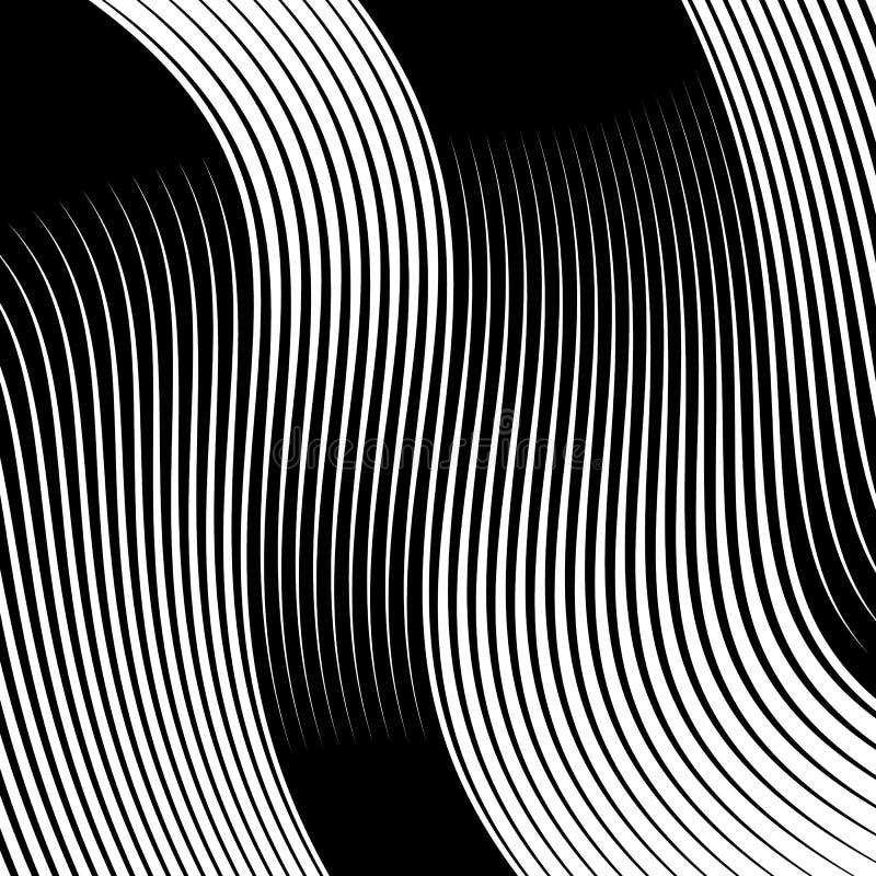Abstract Linear Black and White Texture. Mesh, Array of Lines Ge Stock ...