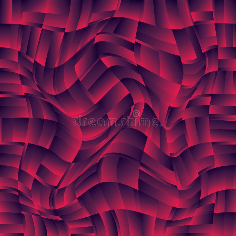 Abstract Linear Color Background. Wavy Surface Stock Vector ...