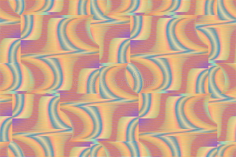 Abstract Linear Grid Textured Ultra Modern Seamless Pattern. Stock ...