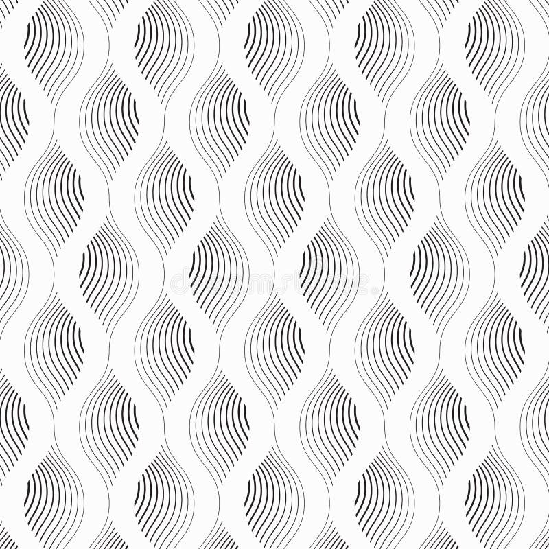 Abstract Linear Leaf or Flower on Garland Pattern. Pattern is Clean for ...