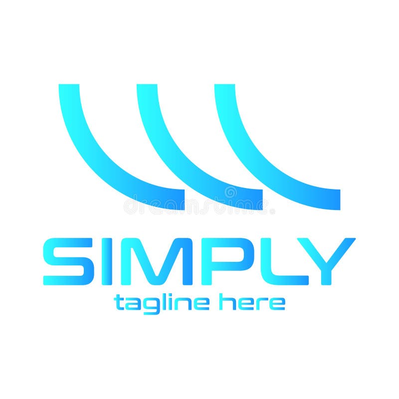 Stream of Water, Waterfall, Flowing Water. Continuous Line Drawing ...