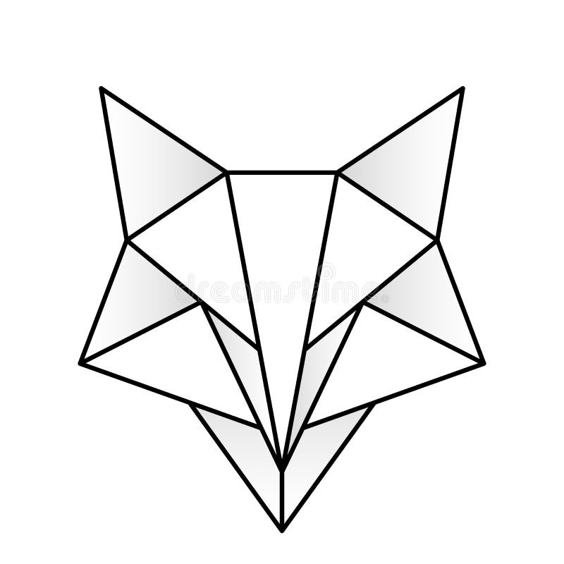 Geometrical Fox Stock Illustrations – 132 Geometrical Fox Stock ...