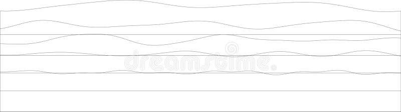 Abstract Linear Waves on Horizon with Flowing Patterns Stock ...