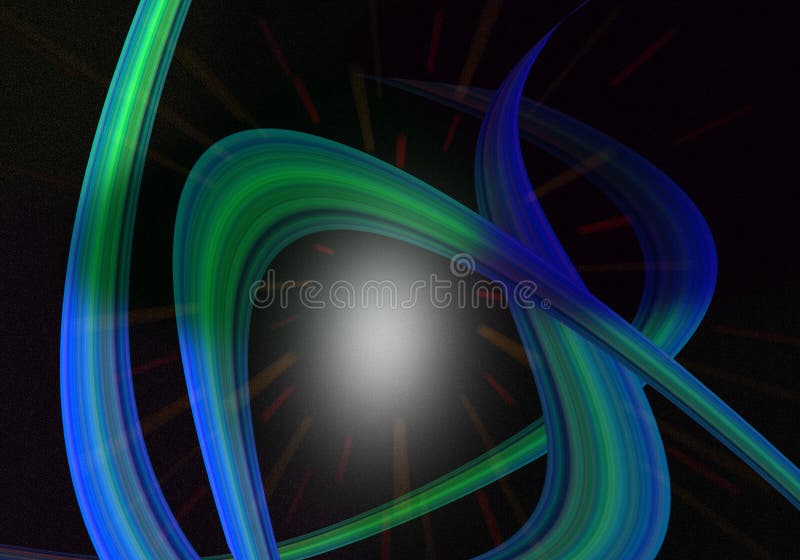 Abstract lined space stock illustration. Illustration of curves - 24565277