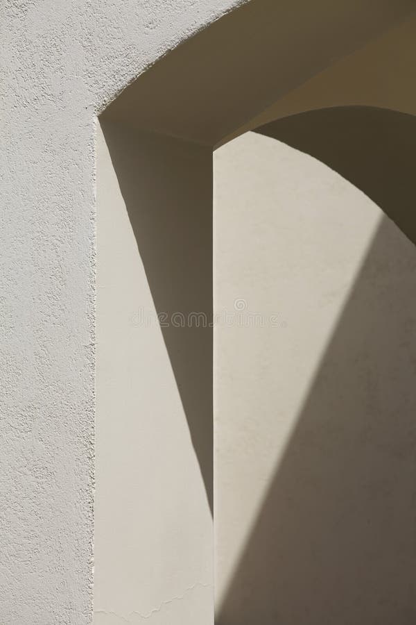 Abstract Lines of Arches. Art and Design Concept. Shadow Texture. Space ...