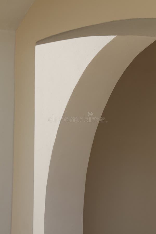 Abstract Lines of Arches. Art and Design Concept. Shadow Texture. Space ...