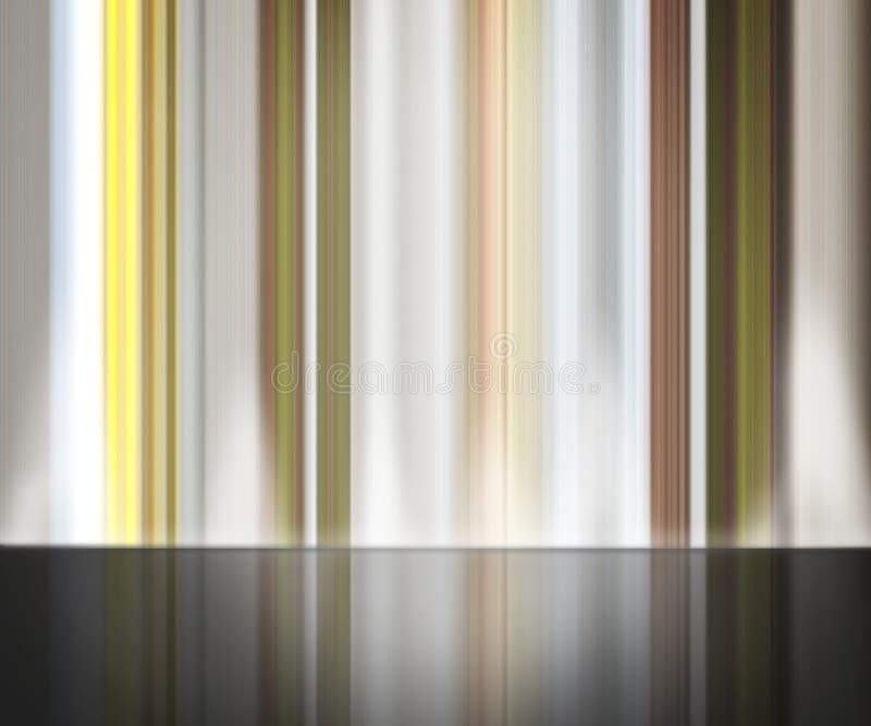 Abstract Lines Background with Reflection Stock Illustration ...