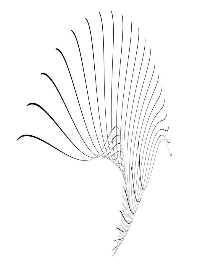 Abstract lines stock illustration. Illustration of gain - 40857780