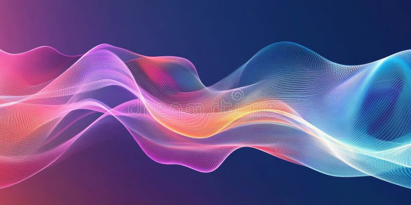 Abstract Lines Background in Various Colors Creating a Dynamic and ...