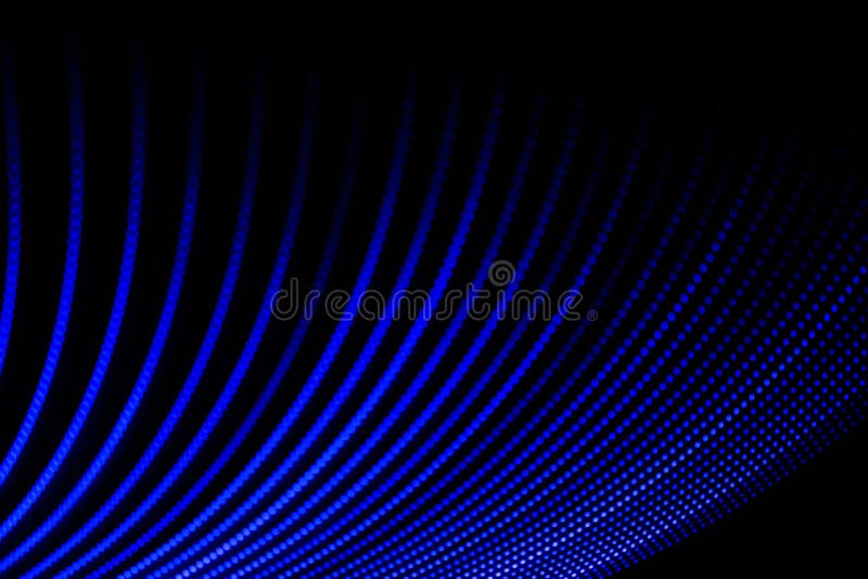 Abstract Lines of Blue Color. Painting Made with Light Stock Image ...