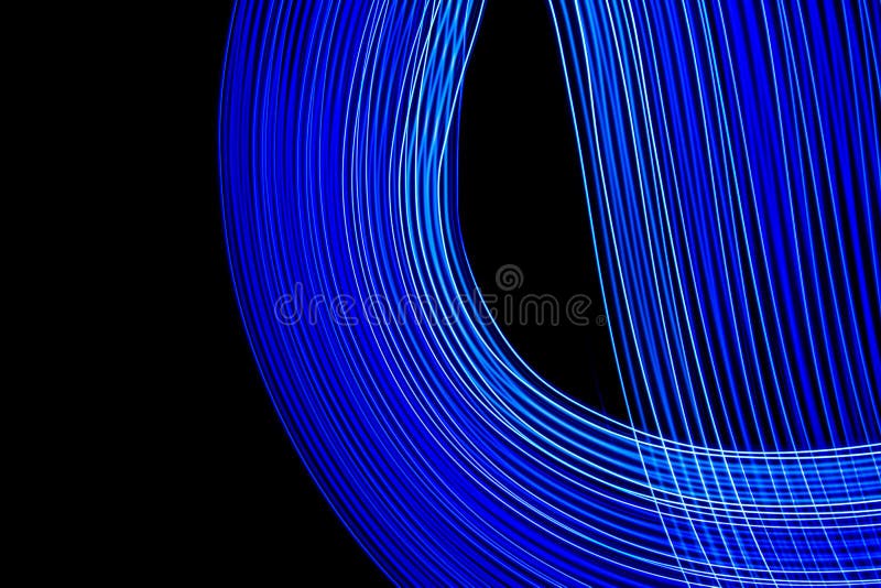 Abstract Lines of Blue and Blue Colors Stock Illustration ...
