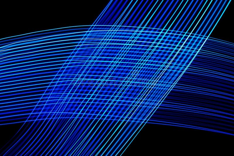 Abstract Lines of Blue and Blue Colors Stock Illustration ...