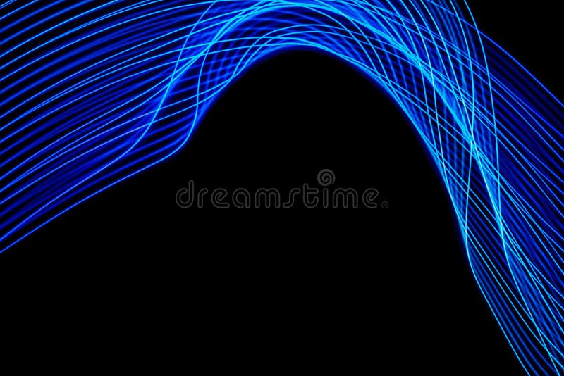 Abstract Lines of Blue and Blue Colors Stock Illustration ...