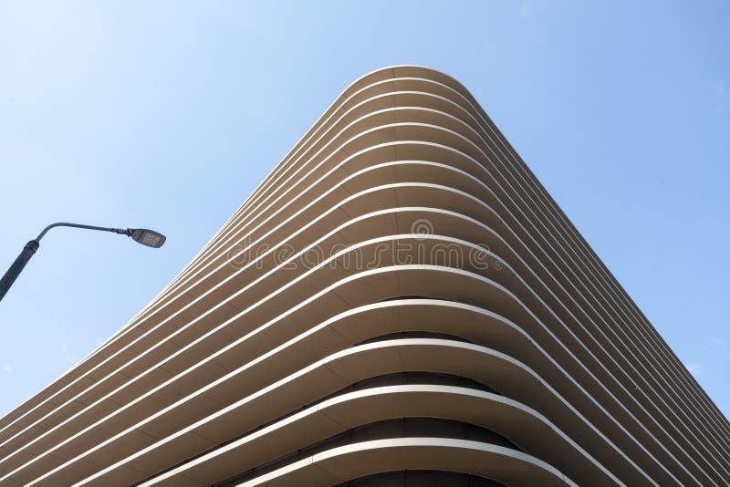 Abstract Lines of Building Structure. Abstract Color and Design Stock ...