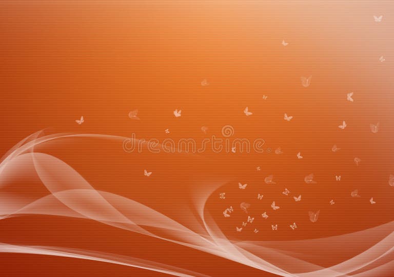 Abstract Lines and Butterflies Stock Illustration - Illustration of ...