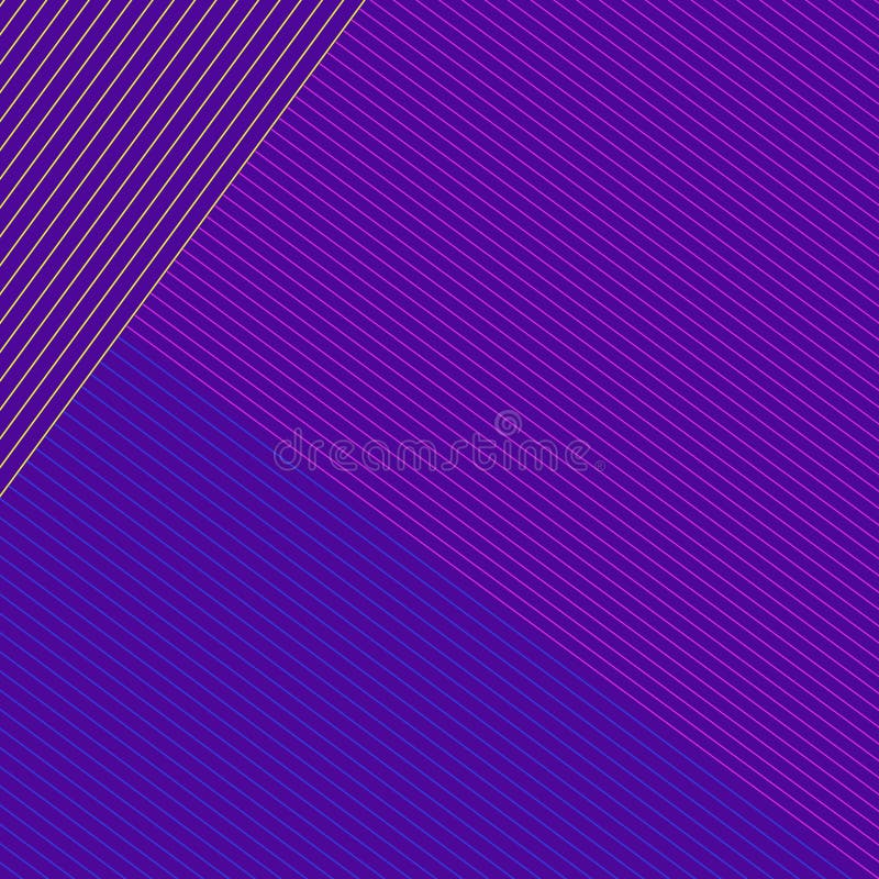 Abstract Lines Color Stripes Diagonal Pattern on Blue Background. Stock ...