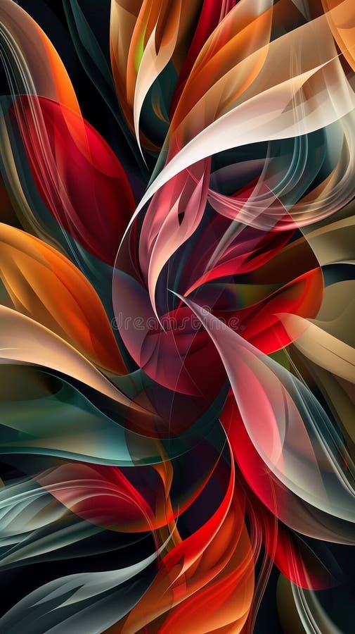 Abstract Lines and Colors Creating a Captivating Backdrop Stock ...