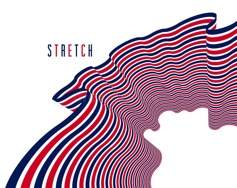 Abstract Lines in 3D Dimensional Perspective Abstract Vector Background ...