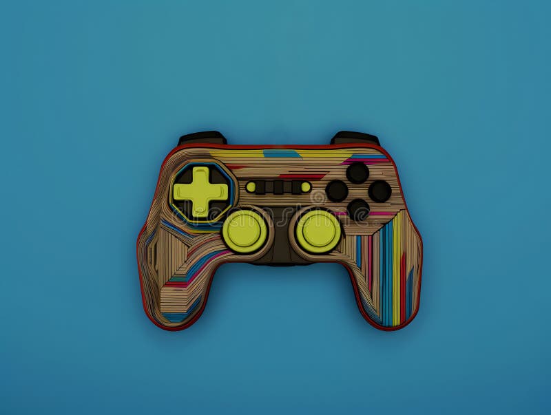 Game Controllers Drawing Stock Illustrations – 80 Game Controllers ...