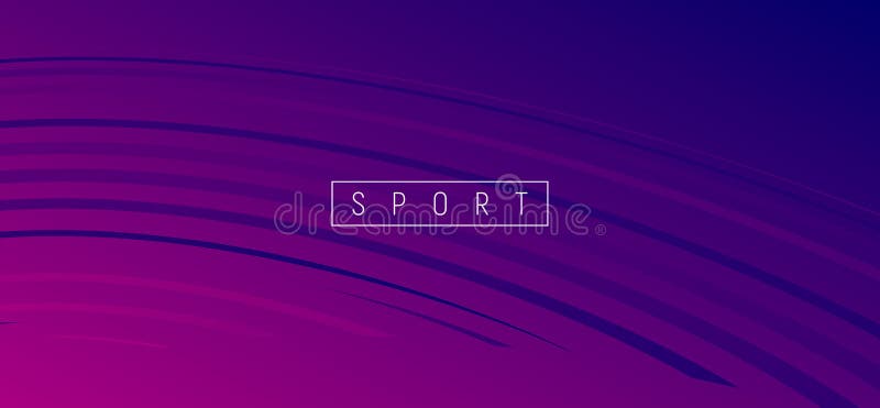 Sport Cover or Poster Background with Abstract Lines in Chaotic Motion ...