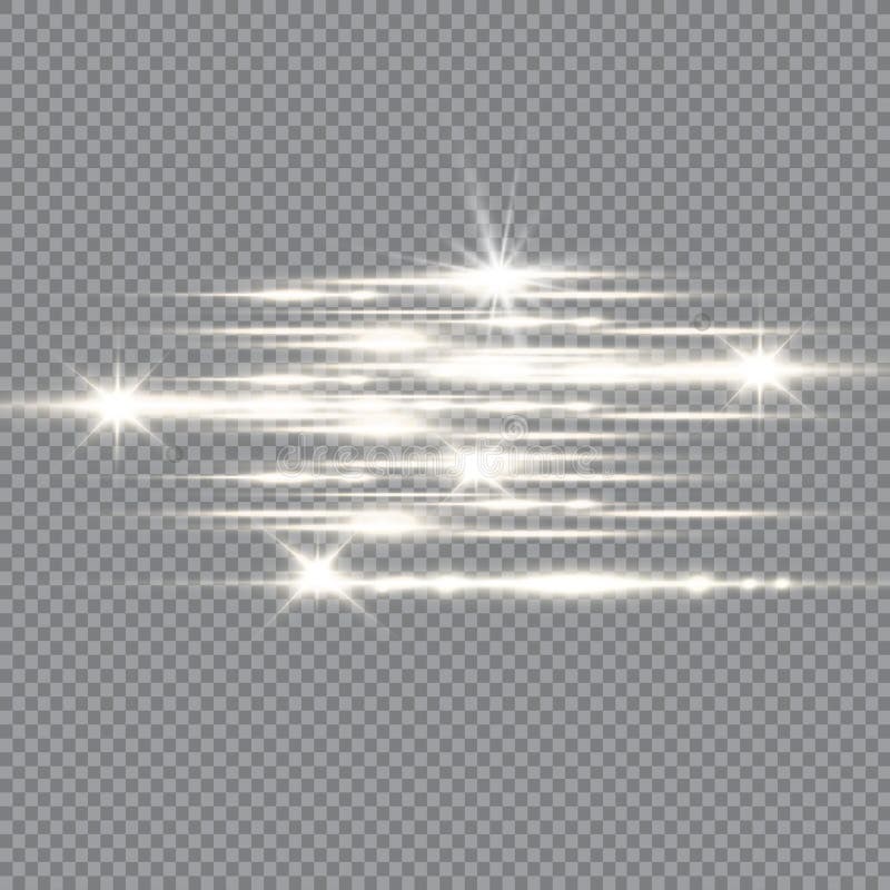 Abstract Lines with Glow Light Effect. Glow Special Light Effect ...