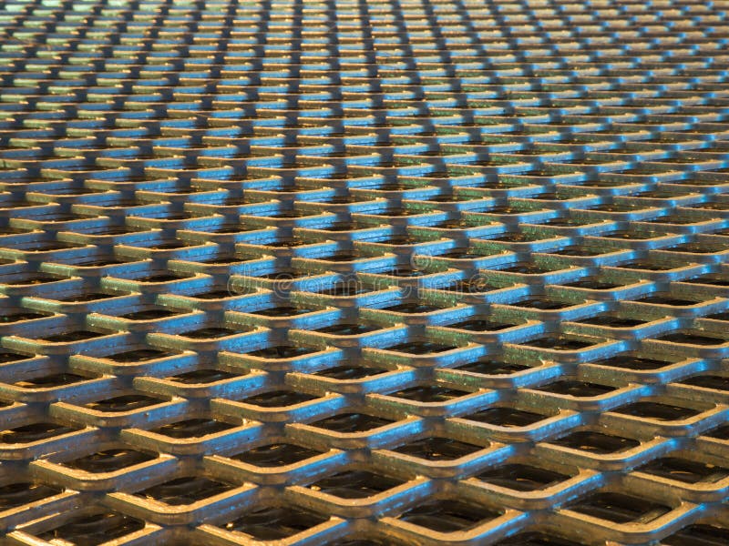 Abstract Lines of Industrial Metal Mesh Pattern. Stock Photo - Image of ...