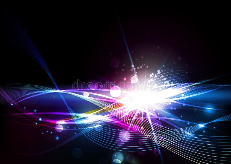 Abstract Lines with Light Background Stock Vector - Illustration of ...