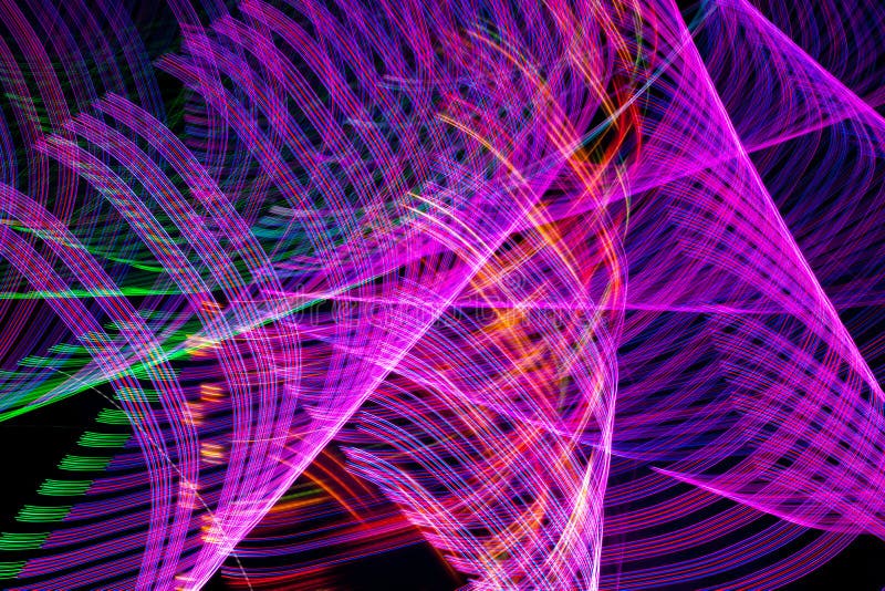 Abstract Lines of Light stock photo. Image of colors - 41663000