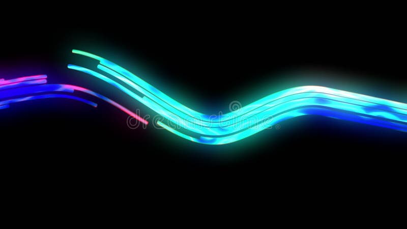 Abstract Lines Moving. 4K, Seamless Loop. Stock Video - Video of ...