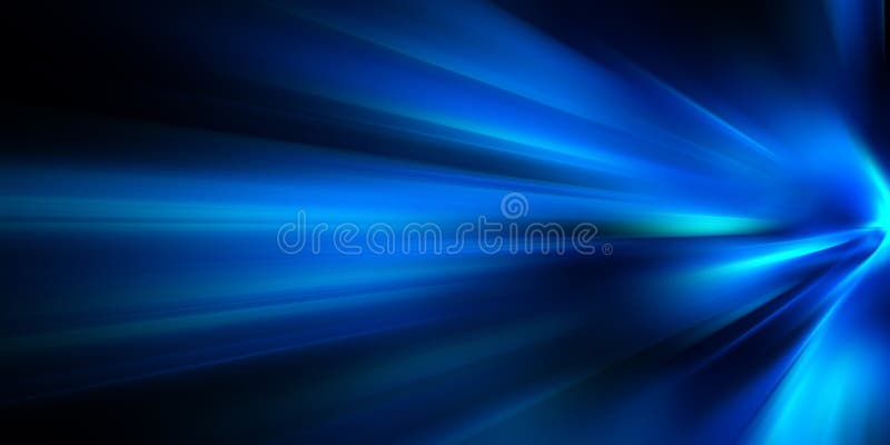 Abstract Lines.Neon Lines of Speed and Fast Wind. Effect of Moving at ...